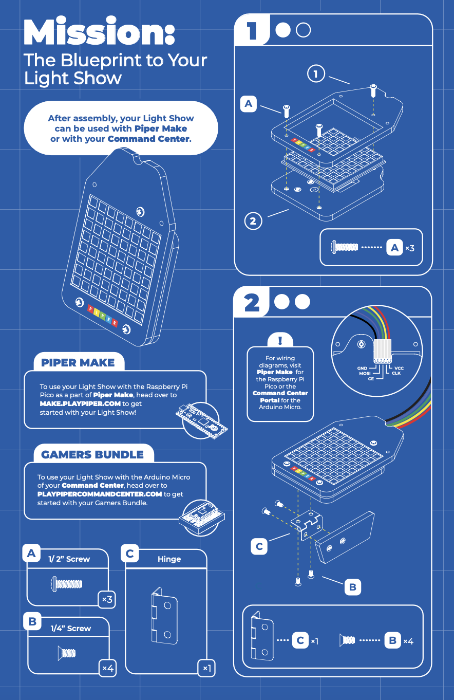 Piper Make Light Show